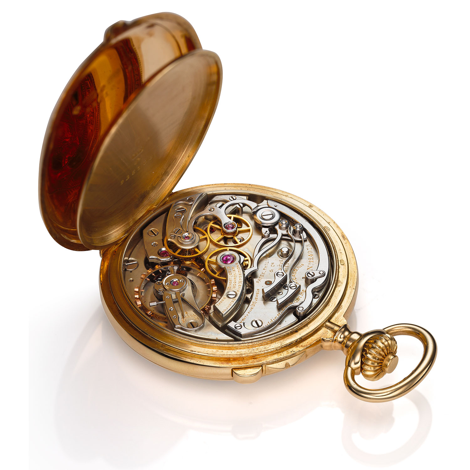 PATEK PHILIPPE SPLIT SECONDS POCKET WATCH WITH SECTOR DIAL - Collectability