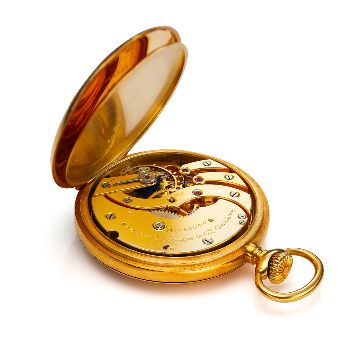 PATEK PHILIPPE HUNTING CASE POCKET WATCH WITH FOB - Collectability