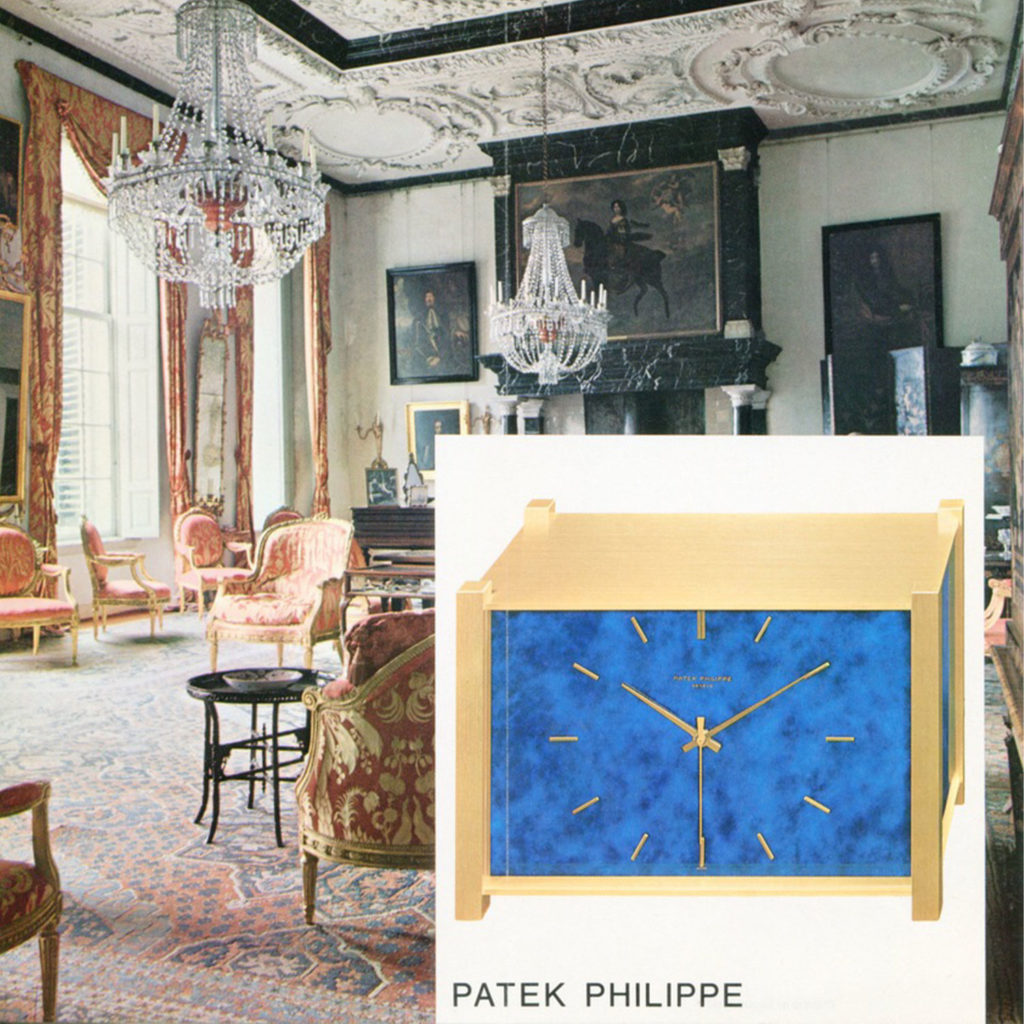 PATEK PHILIPPE DESK CLOCK WITH CENTER SECONDS - Collectability