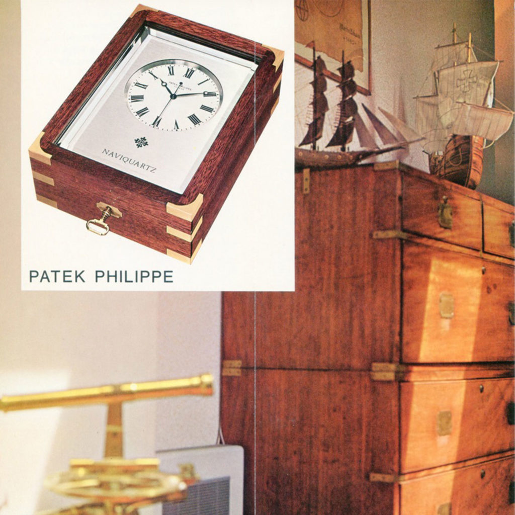 PATEK PHILIPPE NAVIQUARTZ DESK TIMEPIECE - Collectability