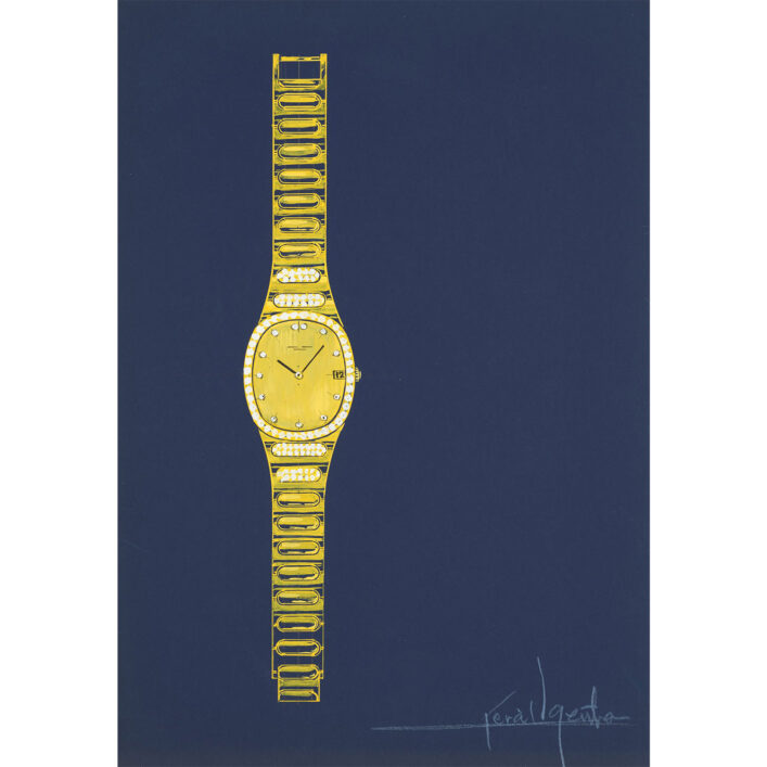 ORIGINAL PAINTING BY GERALD GENTA 'NAUTELLIPSE' - Collectability