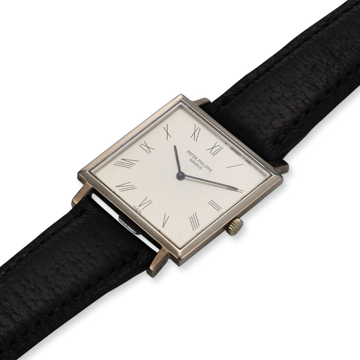 PATEK PHILIPPE WHITE GOLD SQUARE WATCH REF. 3555G - Collectability