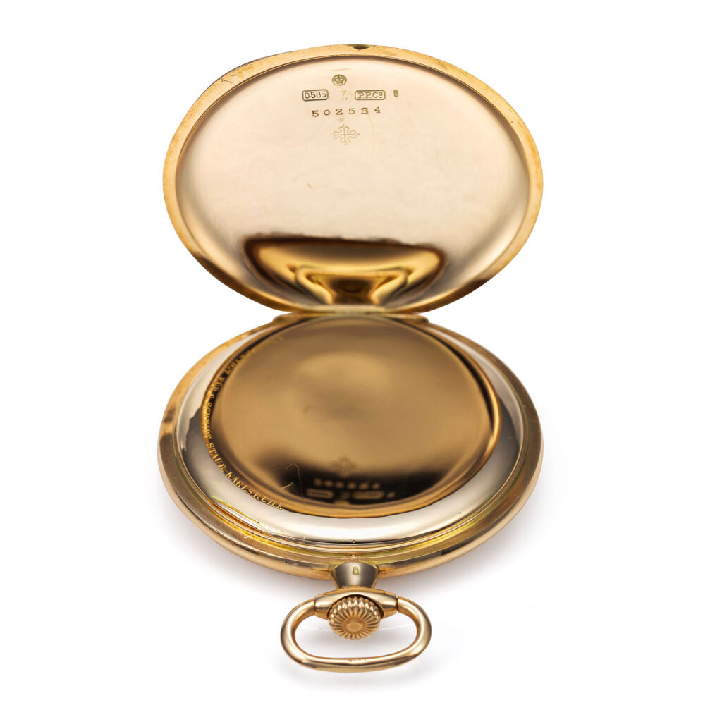 PATEK PHILIPPE HUNTER CASE POCKET WATCH - Collectability