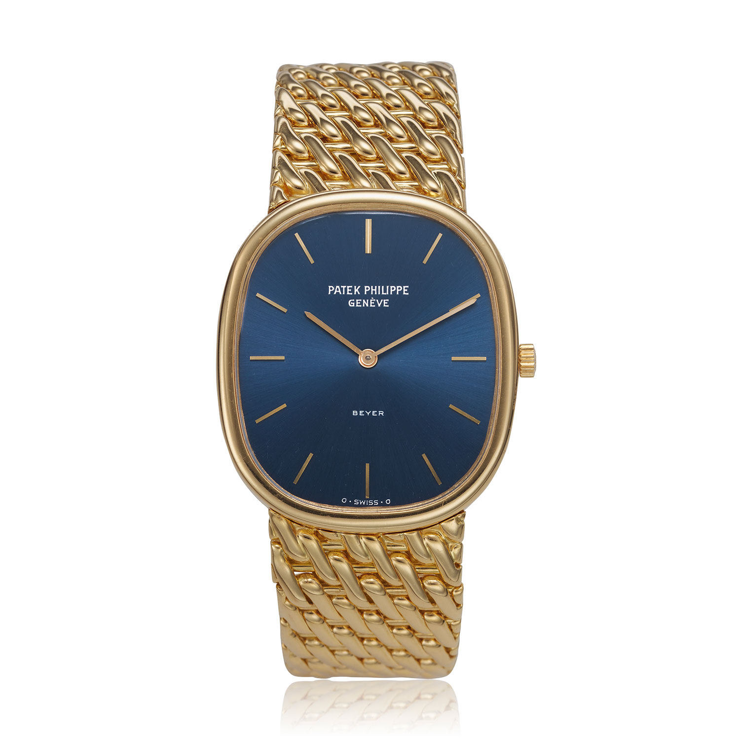 PATEK PHILIPPE YELLOW GOLD ELLIPSE BRACELET WATCH - Collectability