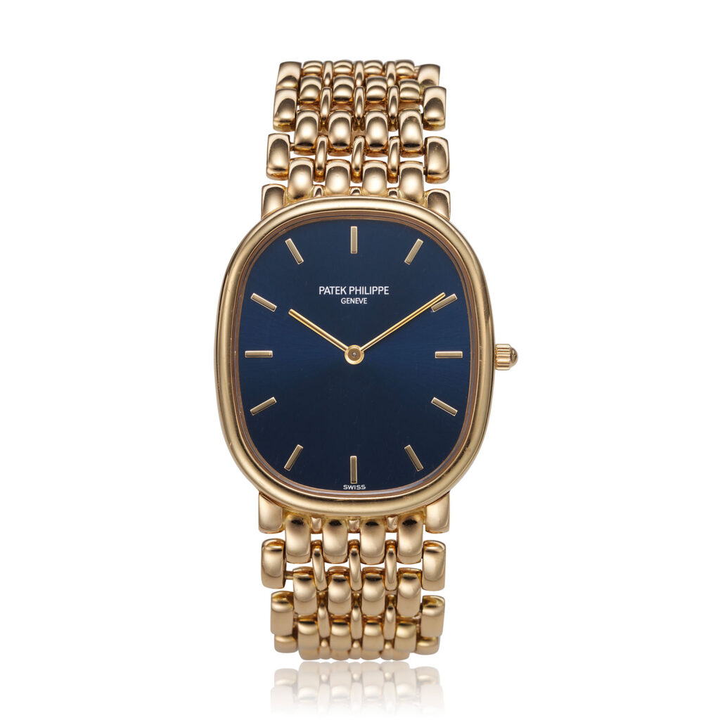 PATEK PHILIPPE YELLOW GOLD ELLIPSE BRACELET REF. 3738J - Collectability