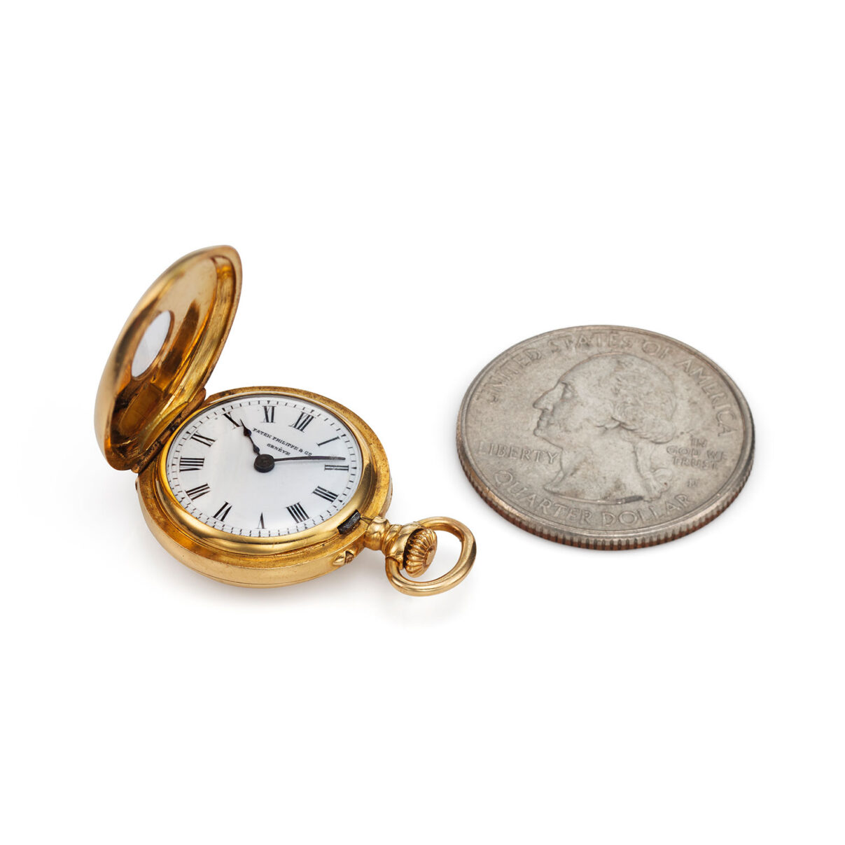 MINIATURE PATEK PHILIPPE HALF-HUNTER WATCH - Collectability