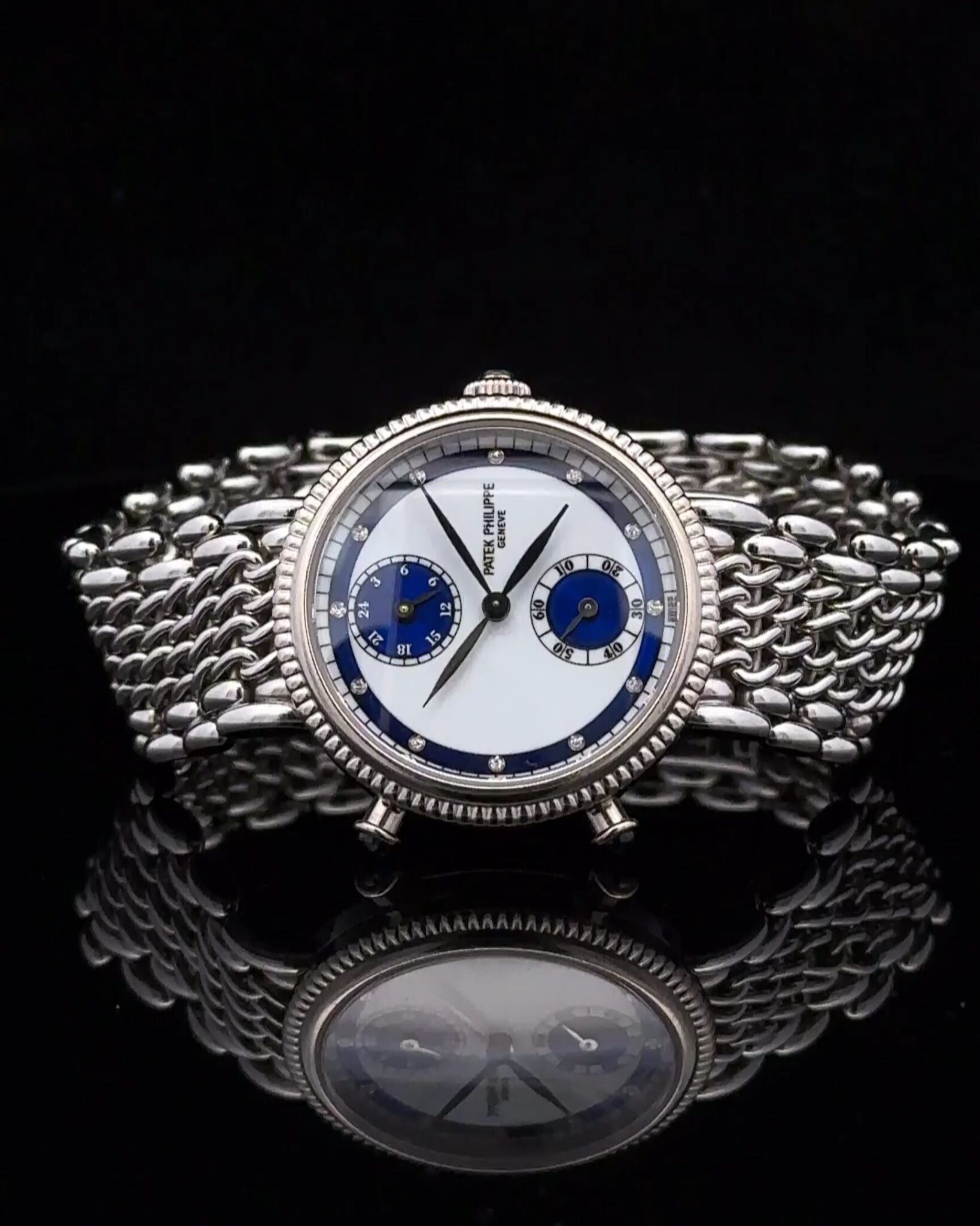 PATEK PHILIPPE WHITE GOLD TRAVEL TIME BRACELET WATCH REF. 4864/2G-001 - Collectability